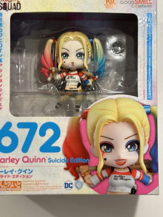 Nendoroid 672 Harley Quinn Suicide Edition Figur (Neu (gemäss ...
