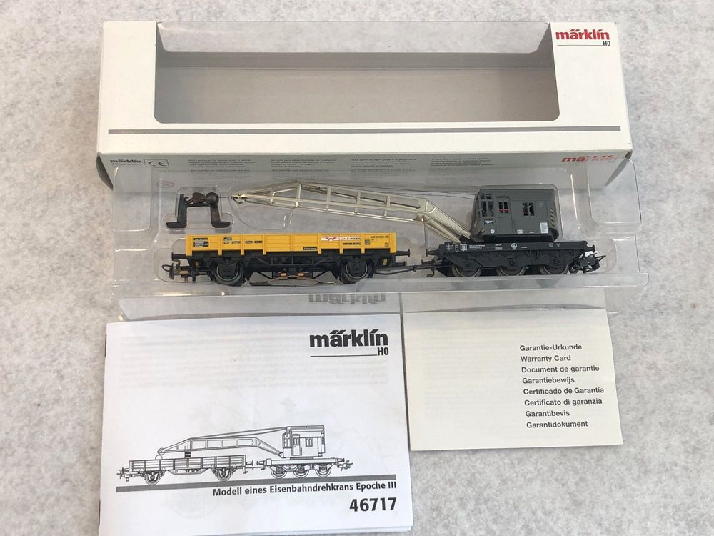 Märklin 46718 Kranwagen H0 Digital (Gebraucht) in für CHF 85 – mit ...
