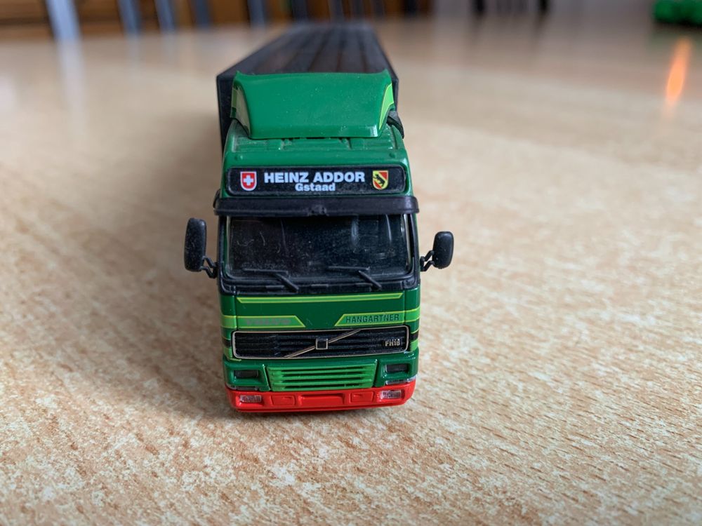 Lkw-Modell, Volvo-Zugmaschine mit Auflieger "Addor Gstaad" | Kaufen auf ...
