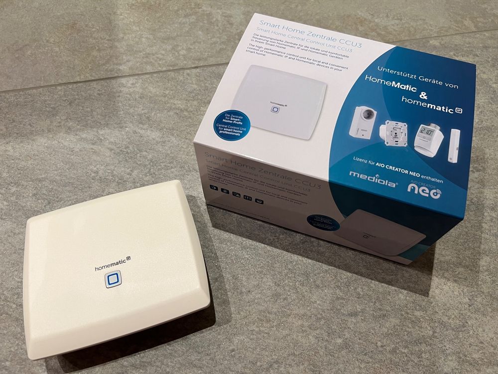 Homematic CCU3 Smart Home Zentrale NEU (Neu und originalverpackt) in ...