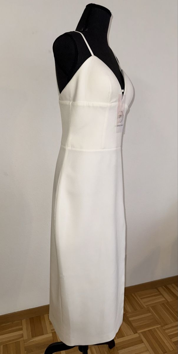 Elegantes Kleid von Mark Loren, weiss, Grösse 40/42 (Neu (gemäss ...
