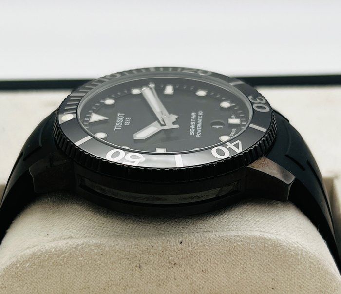 Tissot - Seastar 1000 Powermatic 80 PVD noir | Acheter sur Ricardo
