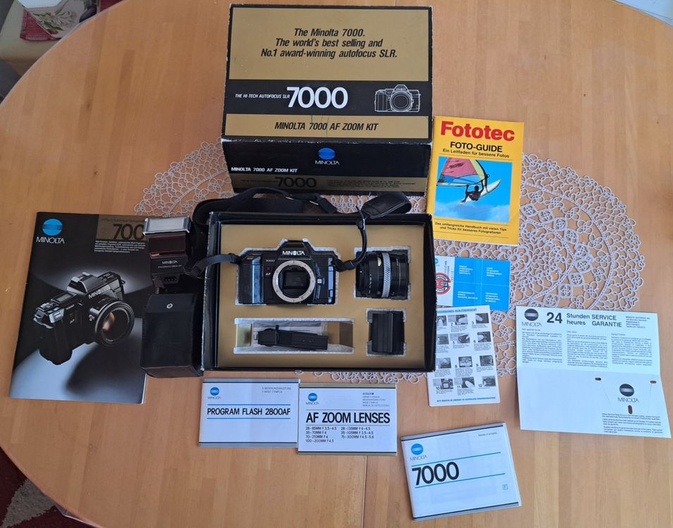 Minolta 7000 AF Zoom Kit + program 2800 AF | Kaufen auf Ricardo
