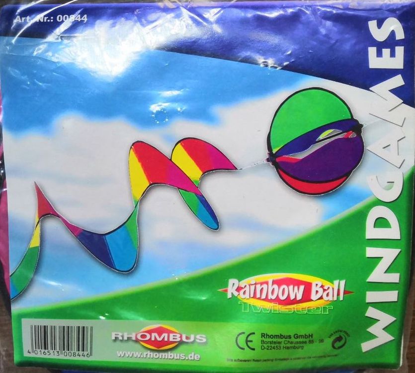 Rhombus Rainbow Ball Twister Windspiel (Neu und originalverpackt) in ...