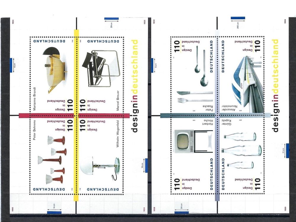 Block Nr. 45 + 50 Deutsche Bundespost (Neu (gemäss Beschreibung)) in ...