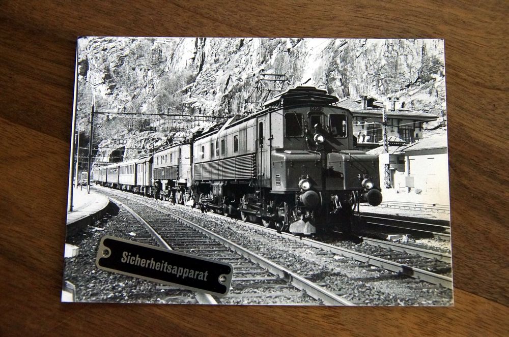 SBB Köfferlilok - Iselle 1976 (Foto A. Aebi) (Gebraucht) in Schönenwerd ...