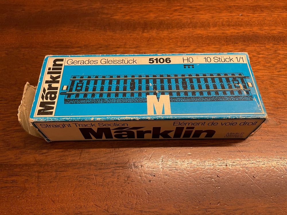 Märklin 5106 H0 M-Gleise (Los-5) | Kaufen auf Ricardo