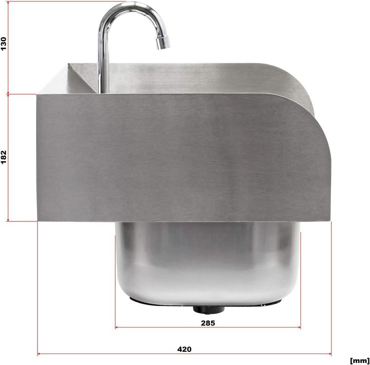 XPOtool Edelstahl Gastro Waschbecken (Neu und originalverpackt) in ...