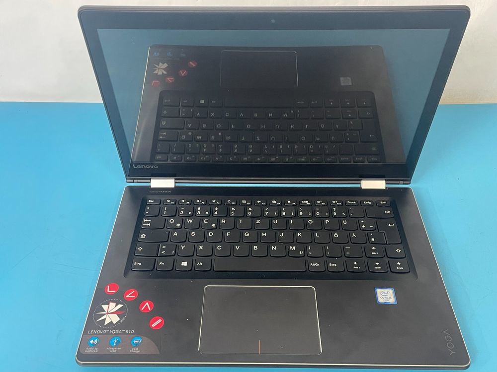 Lenovo Yoga 510 Touch Laptop i3-6006u SSD-500GB Windows 11 (Gebraucht ...