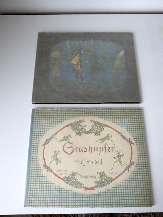Kinderbücher alt Ernst Kreidolf 20er 30er Vintage Kunst | Kaufen auf ...