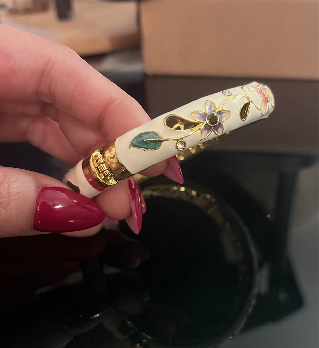 Flower Enamel bangle (D'occasion) à Genthod pour CHF 85 – avec ...