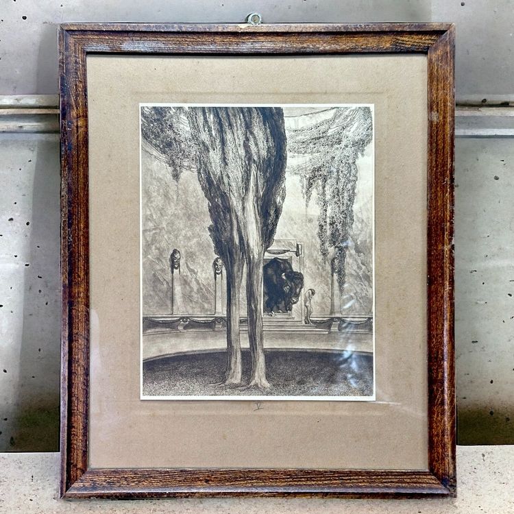 Franz von Bayros "Minotauros" héliogravure du début du XXe (Gebraucht) in Morges für CHF 20 ...