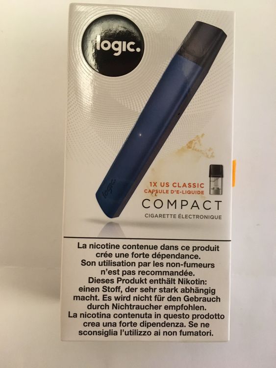Logic Vaping Compact e-Zigarette | Kaufen auf Ricardo