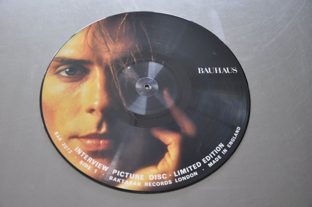 BAUHAUS LP PICTURE DISC - INTERVIEW - EDITION LIMITEE - RARE (Gebraucht ...