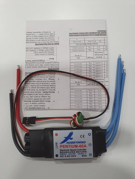 HOBBYWING Brushless Regler PENTIUM - 60A | Kaufen auf Ricardo