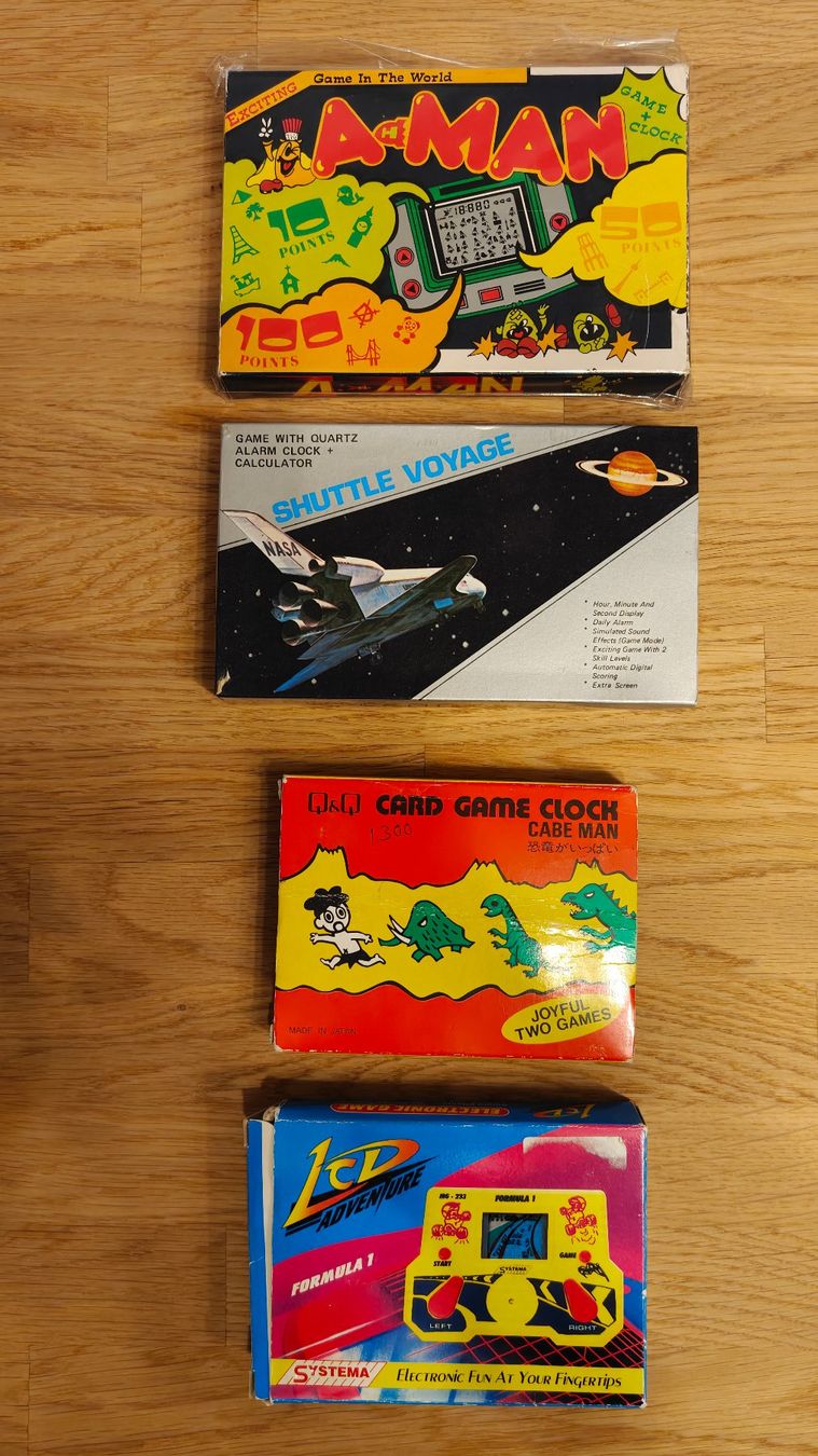 Collection 20x Jeux LCD Vintage Style Game and Watch (D'occasion) à ...