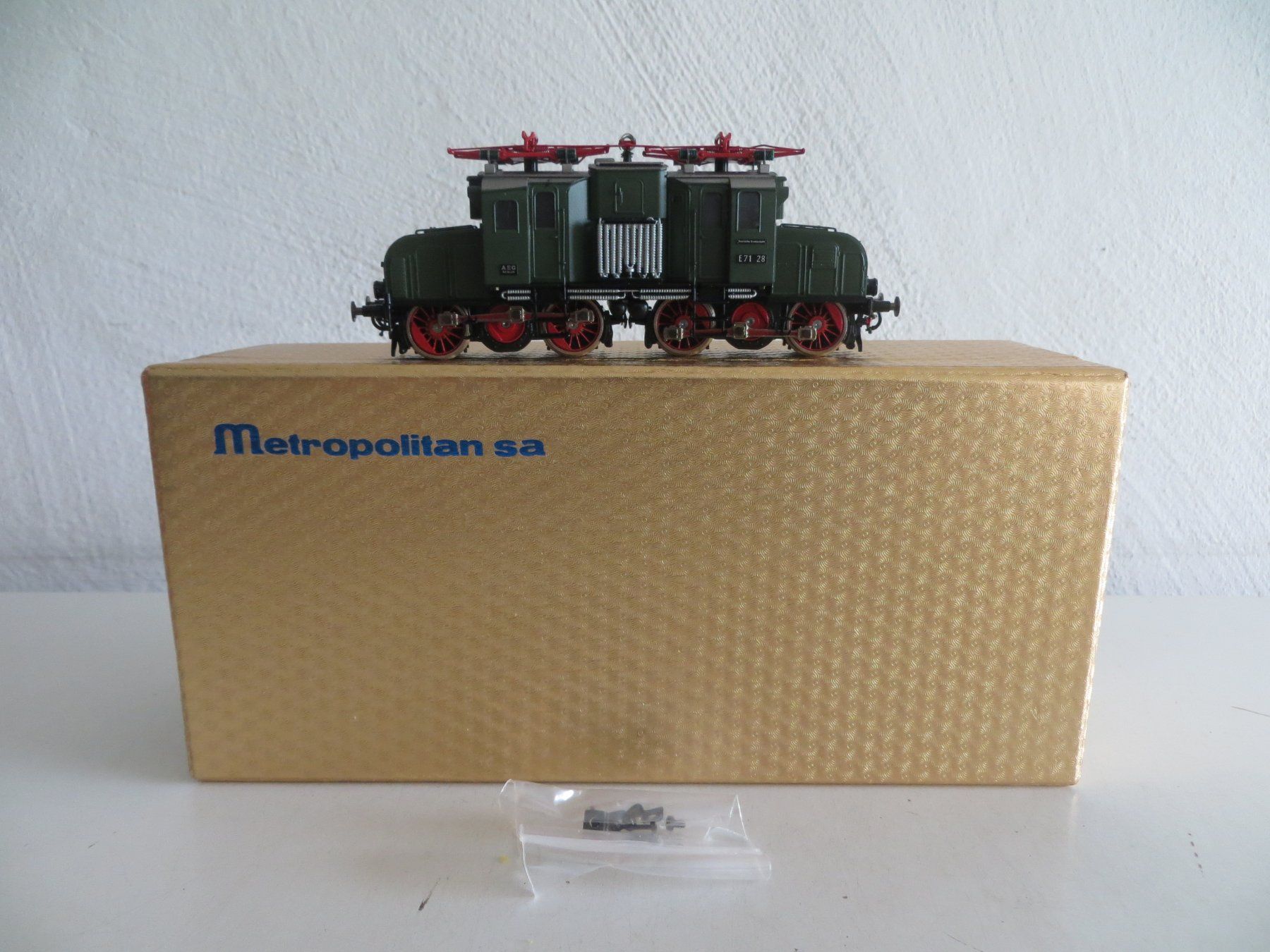 Metrop H0: Elektrolok E 71 28, preuss, 207, OVP, GS, wie neu (Neu ...