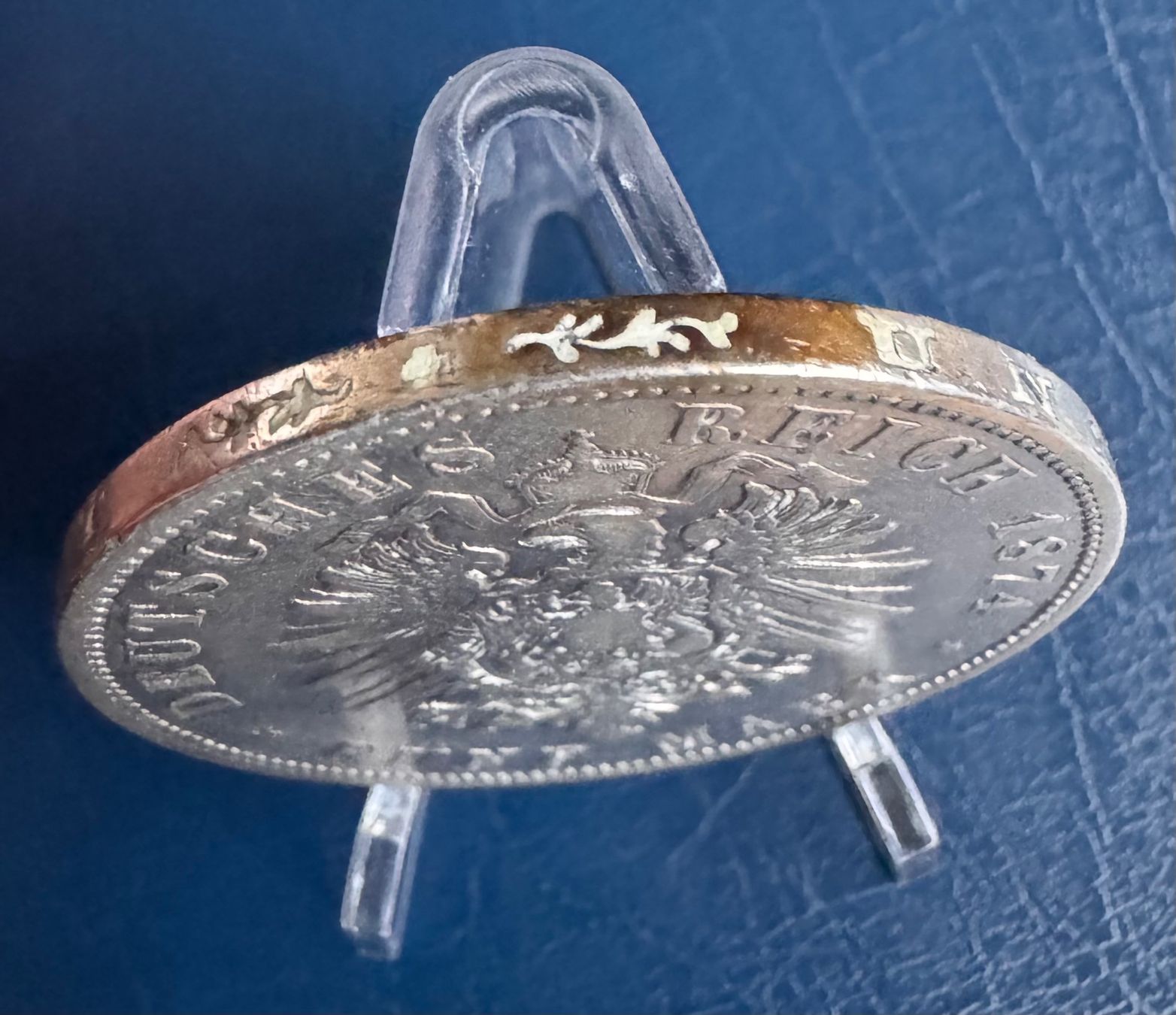 5 Mark Deutsches Reich 1874, Wilhelm, Silbermünze Top! (Gebraucht) in ...