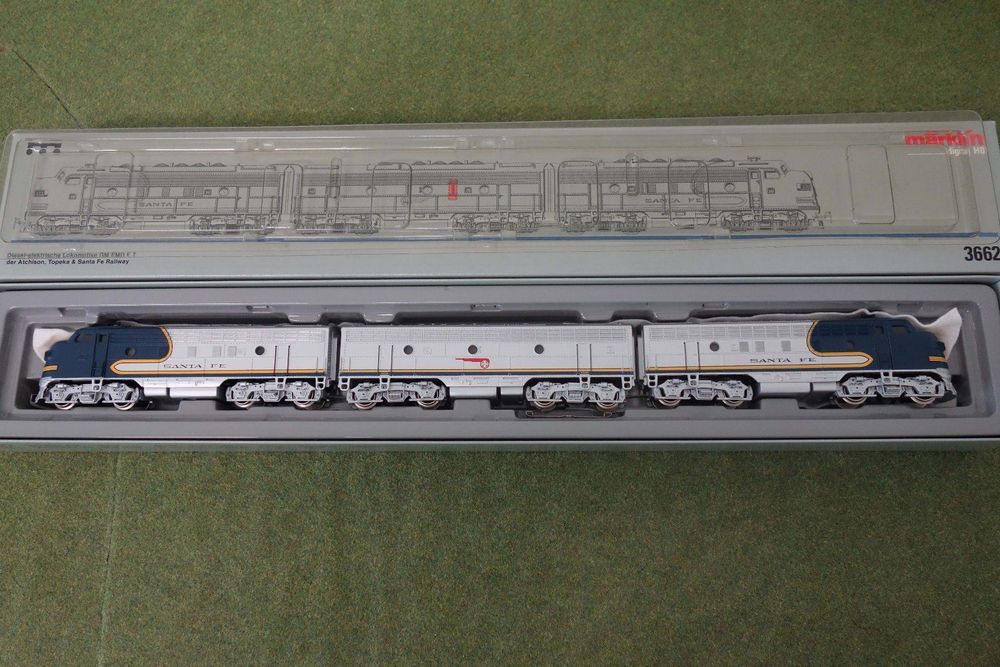 3662 Märklin Diesellok F7 der Santa Fe (Gebraucht) in Walenstadt für ...