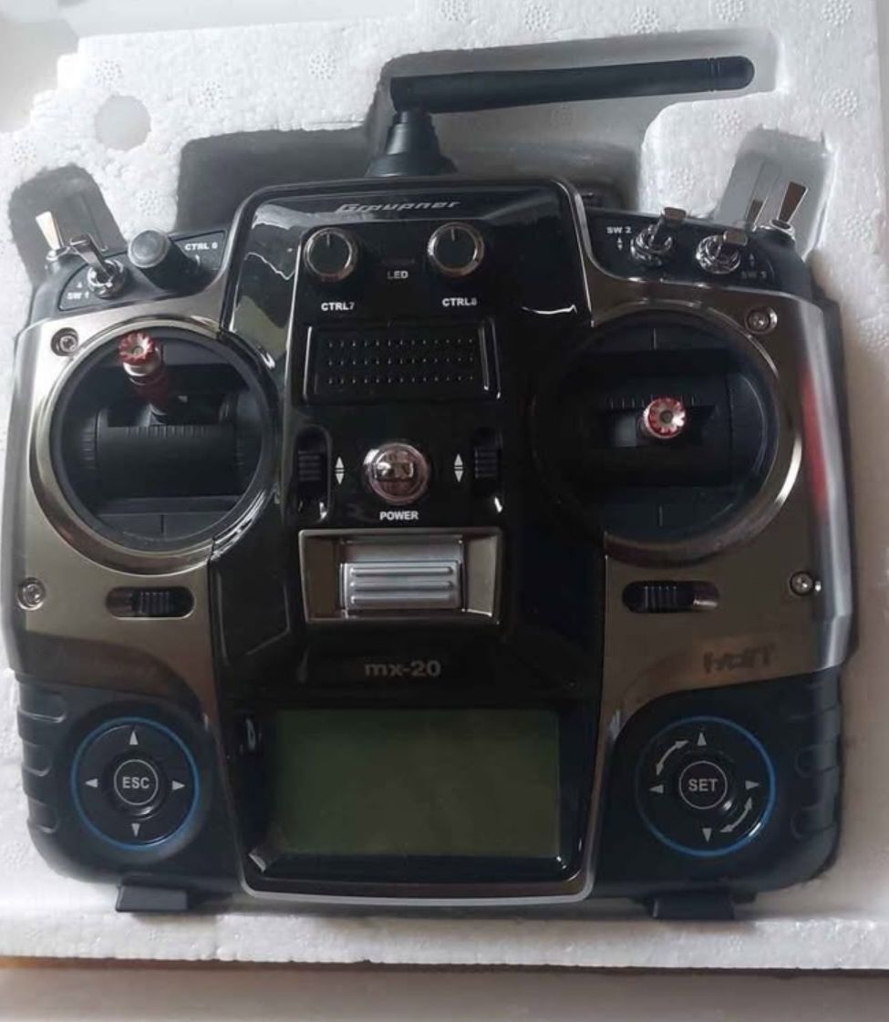 Graupner mx-20 HoTT Fernsteuerung - neu, Komplett (Neu und ...