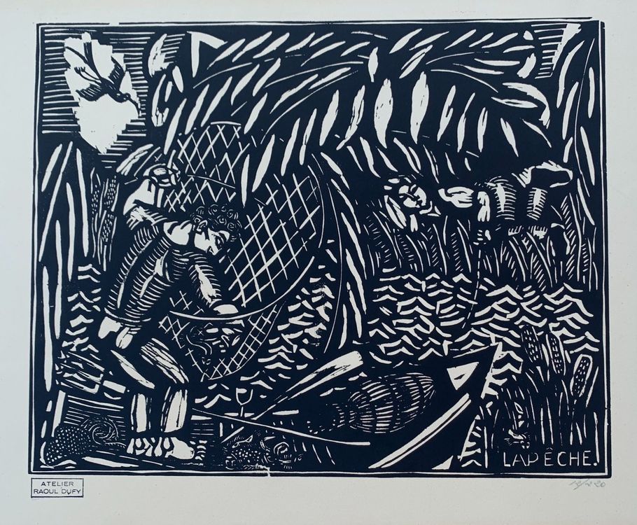 Raoul Dufy Holzschnitt Handsigniert (Gebraucht) in Root für CHF 25 – mit Lieferung auf Ricardo ...