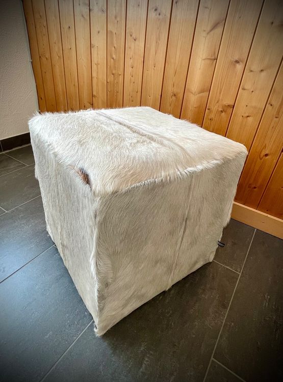Hocker aus Ziegenfell, 2er Set (Gebraucht) in Zürich für CHF 50 – nur Abholung auf Ricardo kaufen