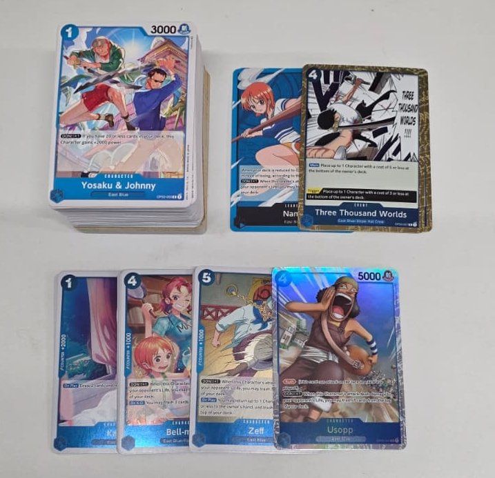 One Piece OP03 Pillars Of Strength (Blue Bulk set) (Gebraucht) in ...