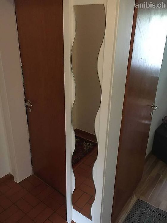 grosser schmaler schöner wellenförmiger Wandspiegel für Gang (Gebraucht ...