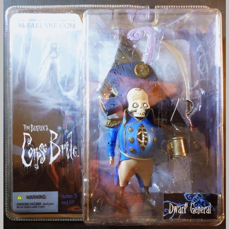 TIM BURTON CORPSE'S BRIDE DWARF GENERAL (Neu und originalverpackt) in ...