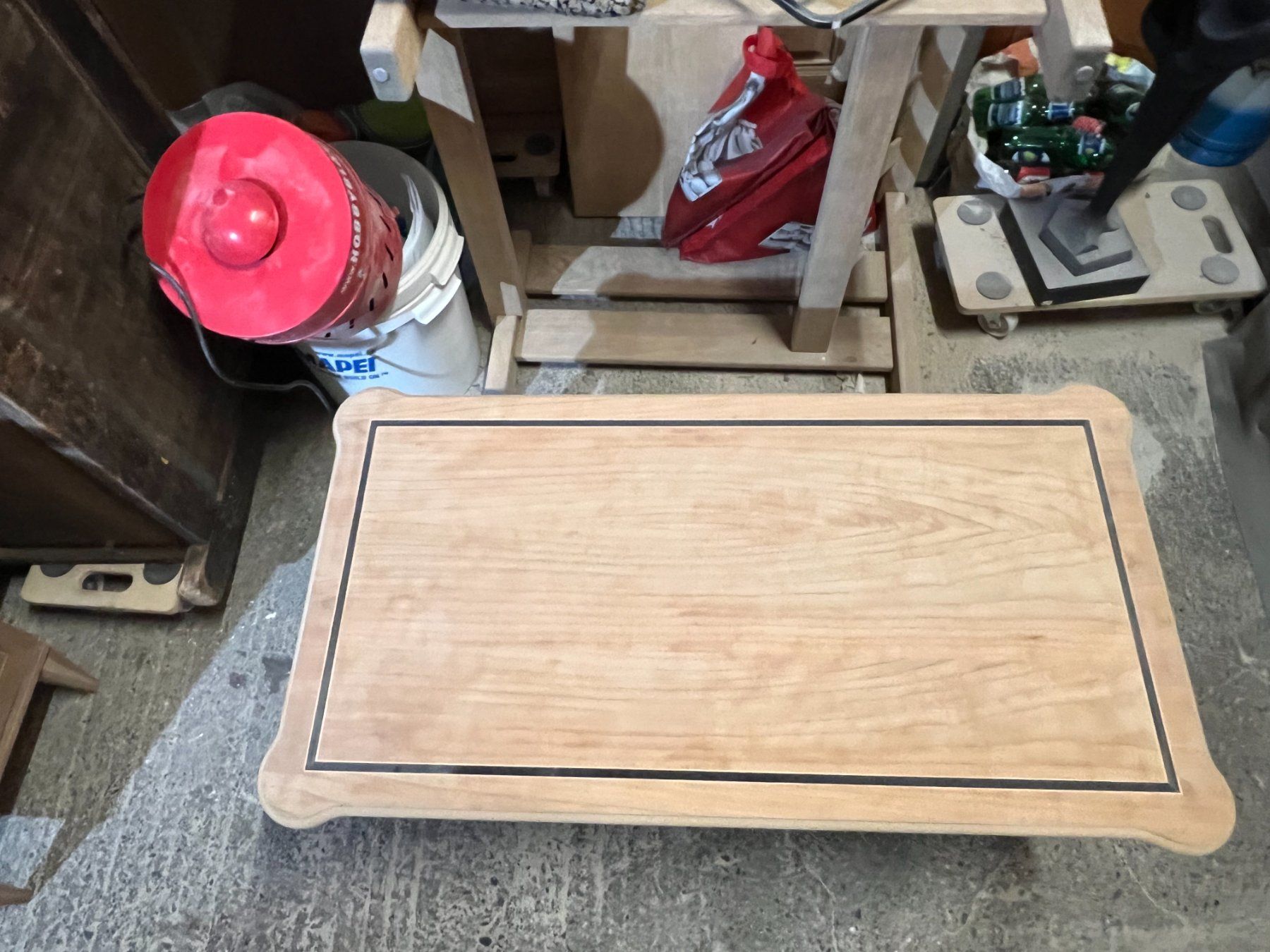 ART 986-D Table basse cannage sablé (D'occasion) à Pont-La-Ville pour ...