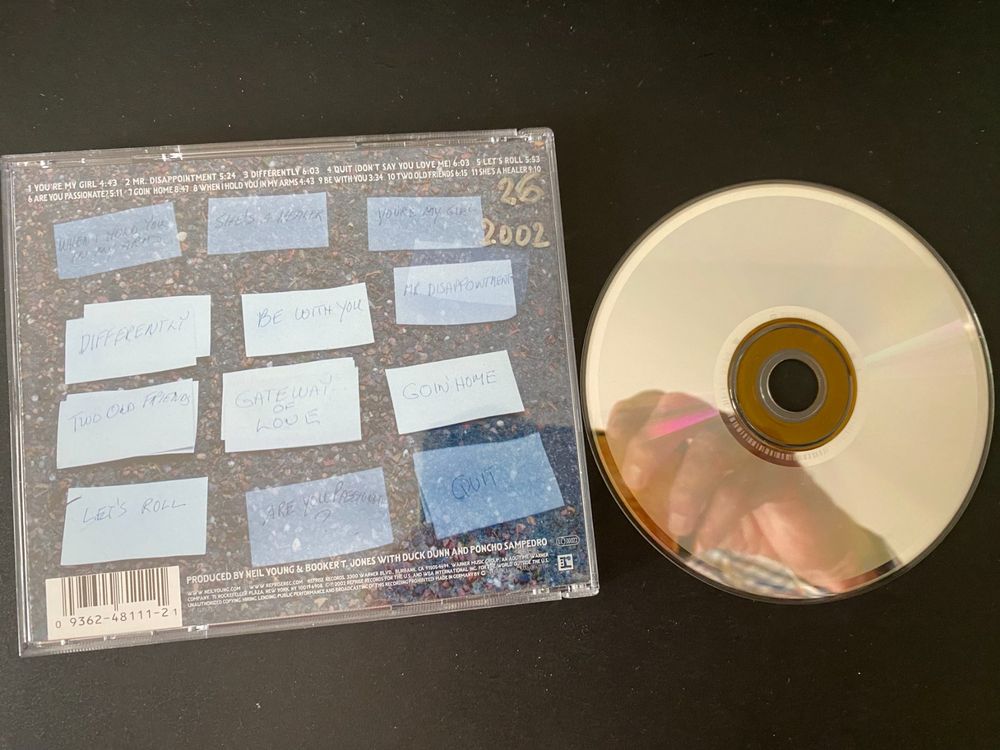 CD Neil Young ARE YOU PASSIONATE ? 12 Songs 2002 (Gebraucht) in Niederrohrdorf für CHF 5 – mit ...