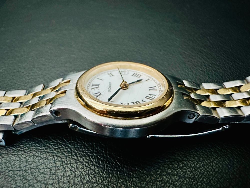BUCHERER Quartz bicolore 23 mm en très bon état, pile neuve (D'occasion ...