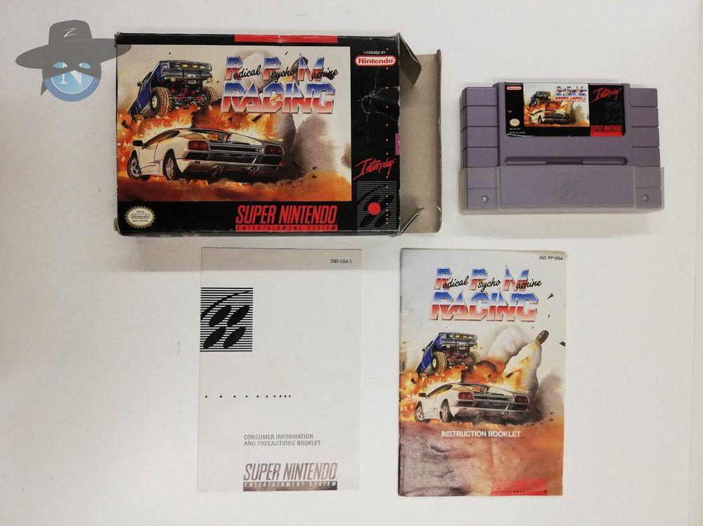 Radical Psycho Machine Racing / USA NTSC-U / Super Nintendo (Gebraucht ...