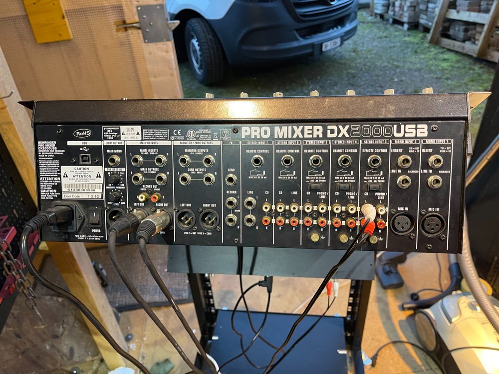 BEHRINGER DX2000 USB-Audiomixer für DJ Wie Neu! (Gebraucht) in ...