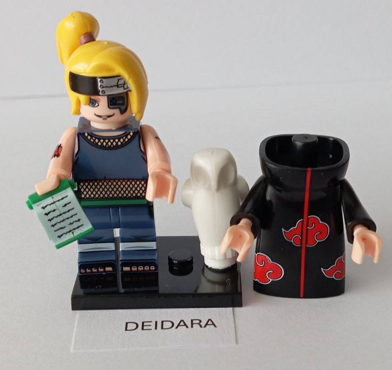 Naruto Mini-Steckfigur Deidara, Lego-Komp., ca. 4,5 cm (Neu und ...