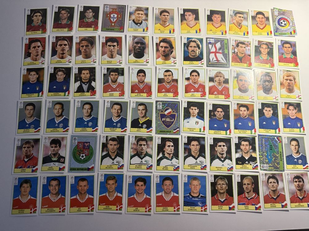 Panini Euro 2000 Jedes Bild hat einen bestimmten Preis (Neu (gemäss ...