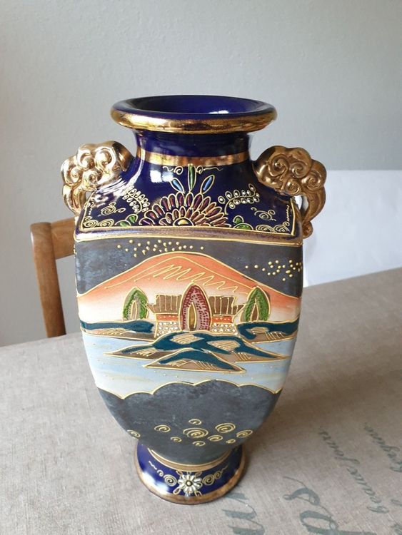 Satsumas Japan Vase signiert 31 cm | Kaufen auf Ricardo