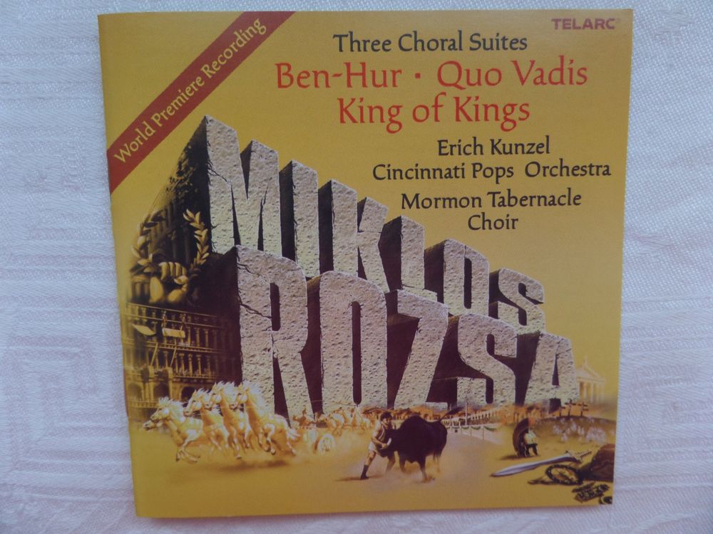 Miklos Rozsa -Ben-Hur /Quo Vadis / King Of Kings (Gebraucht) in Genève ...