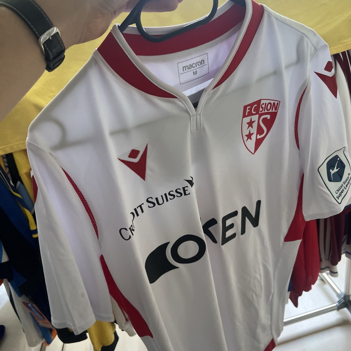 Matchworn Trikot Fc Sion Vagner Macron (Gebraucht) in Winterthur für ...