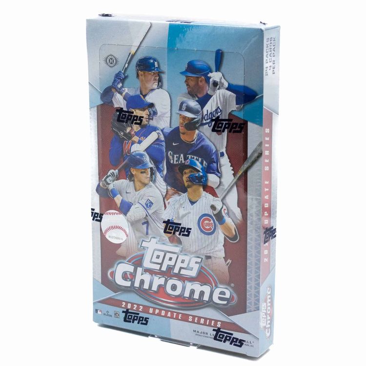 2022 Topps Chrome Update Series MLB Baseball Hobby Box (Neu und ...