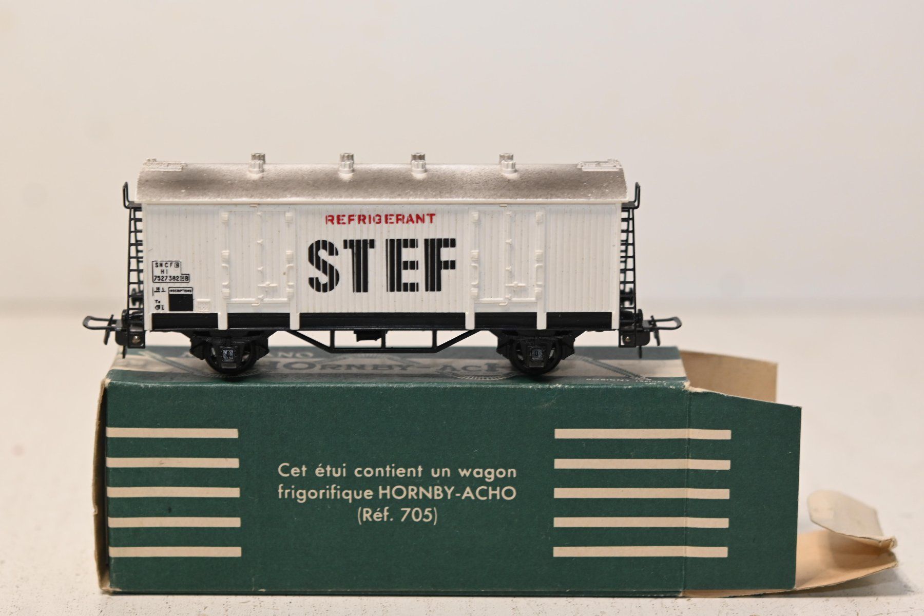 Hornby Acho Güterwagen STEF Kühlwagen Vintage Top Zustand! (Gebraucht ...