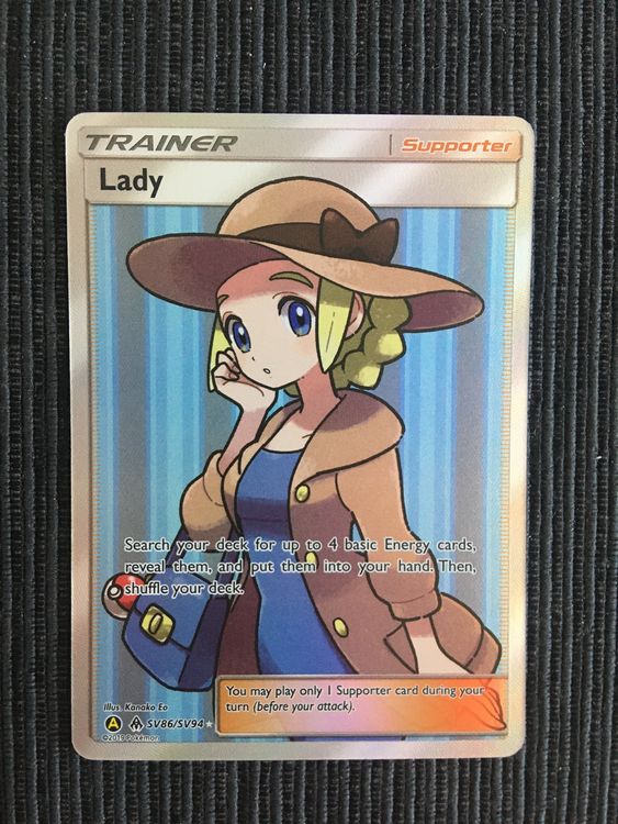 Pokemon Lady Trainer Shiny Hidden Fates | Kaufen auf Ricardo