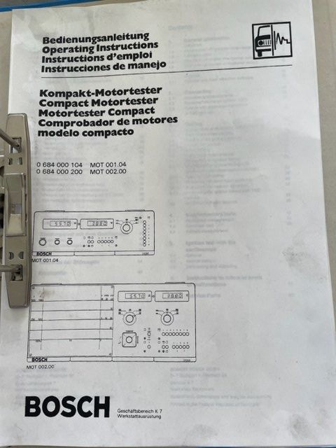 Bosch Kompakt Motortester ab 150.00 (Gebraucht) in Grenchen für CHF 150 ...