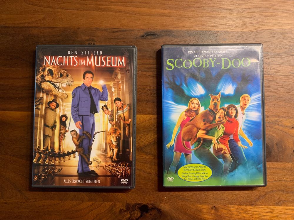 Nachts im Museum / Scooby Doo (Gebraucht) in Embrach für CHF 4 – nur Abholung auf Ricardo kaufen