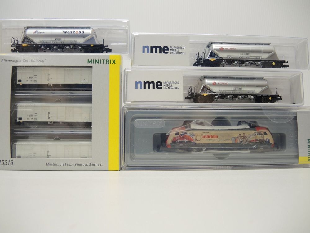 Minitrin DB BR 101 mit 6 Wagen (Neu und originalverpackt) in ...