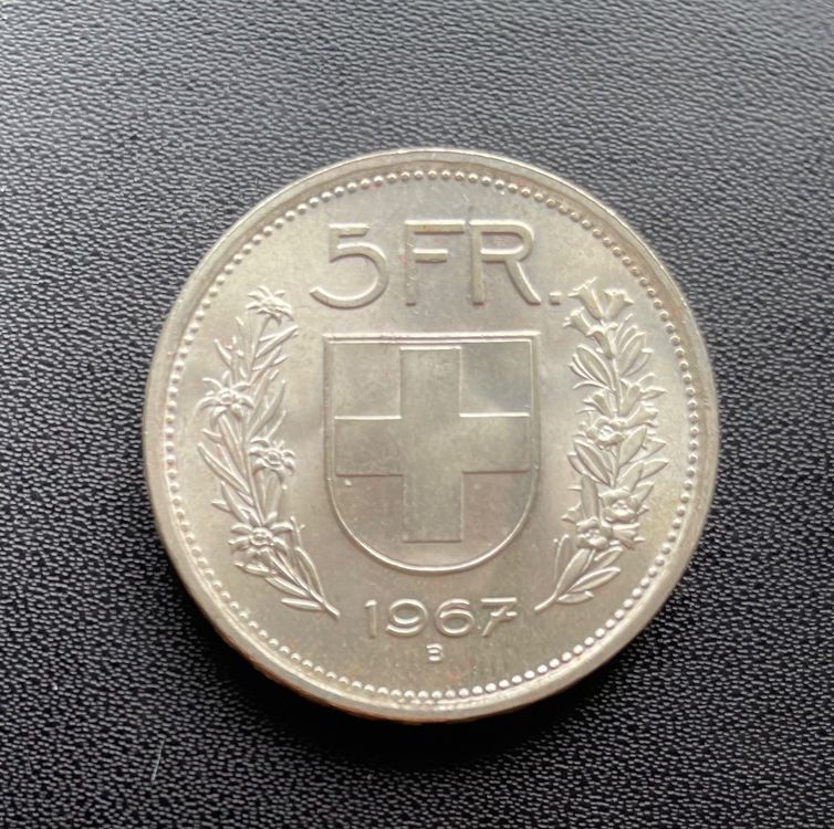 5 Franken 1967 (Gebraucht) in Meilen für CHF 9.5 – mit Lieferung auf Ricardo kaufen