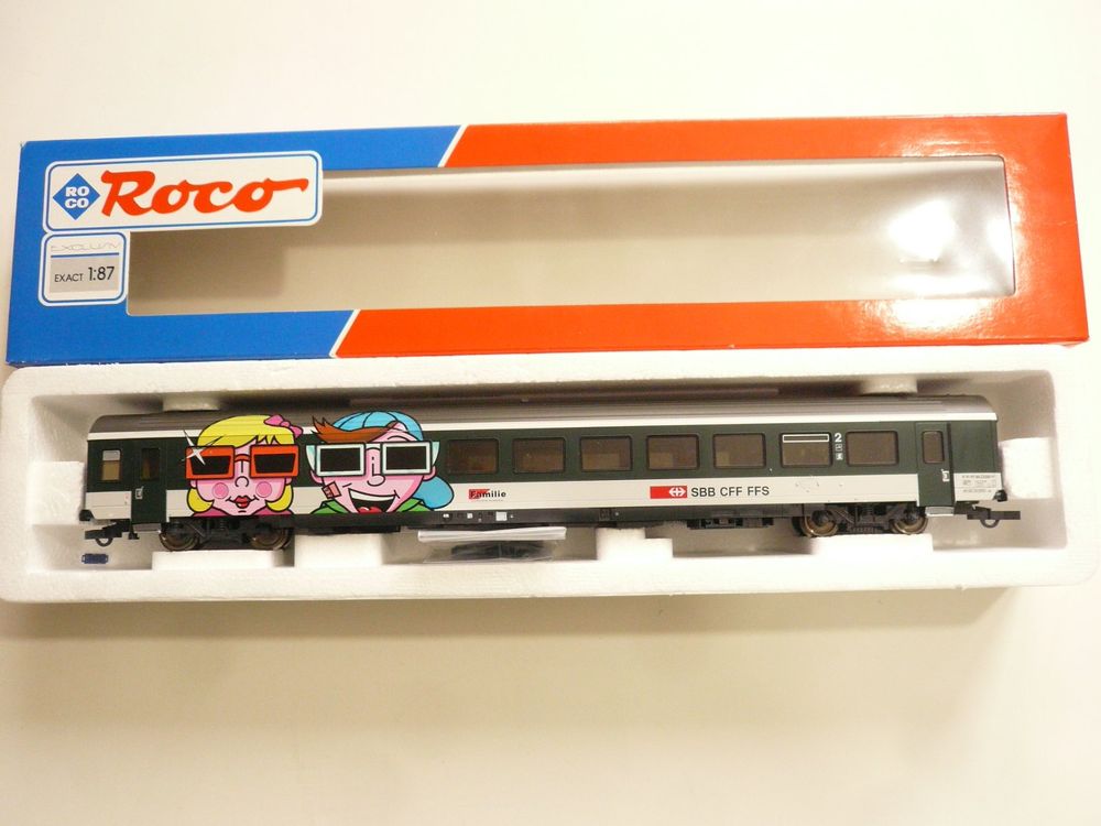 ROCO H0 EW IV WAGEN MIT KINDERN NEU UND OVP !! EXAKT 1:87 !! (Neu und originalverpackt) in ...