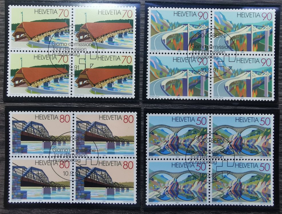 TR103 Bloc Timbre Suisse 1991 (Gebraucht) in Cousset für CHF 1.85 – mit Lieferung auf Ricardo kaufen