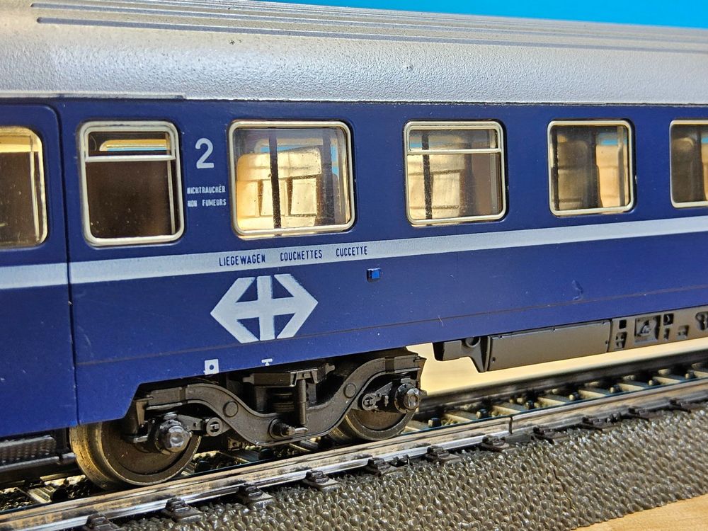 Märklin 4168 SBB CFF FFS Personenwagen Liegewagen _ Spur H0 (Gebraucht ...