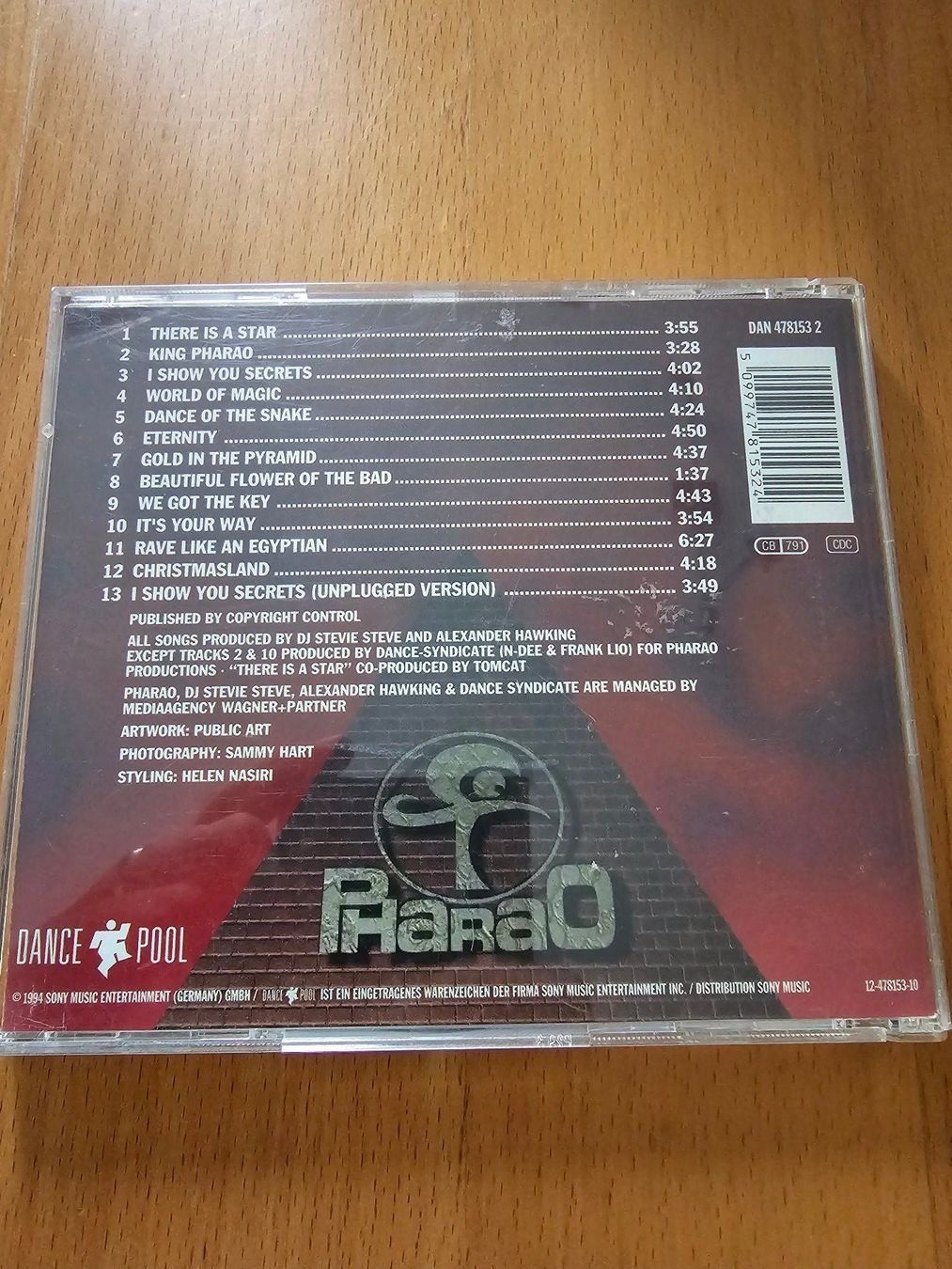 CD - Pharao – Pharao (Eurodance, 1994) (Gebraucht) in Biberist für CHF ...